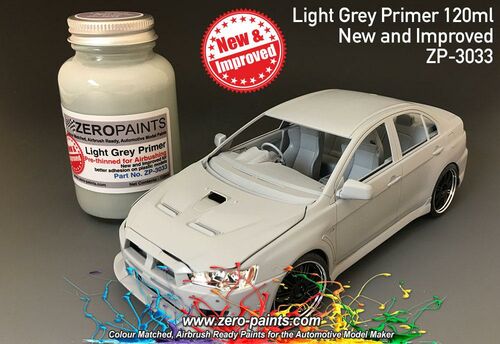 Zero Paints 3033 Light Grey Primer