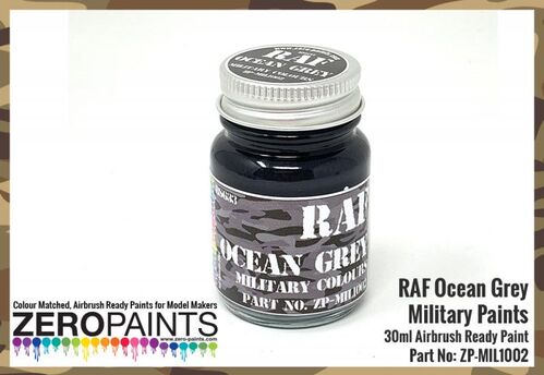 Zero Paints MIL1002 RAF Ocean Grey BS633