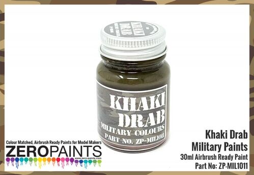 Zero Paints MIL1011 Khaki Drab
