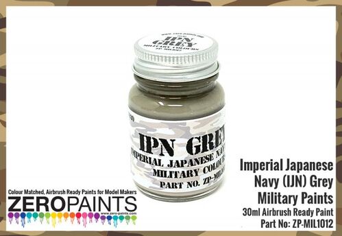 Zero Paints MIL1012 Imperial Japanese Navy (IJN) Grey