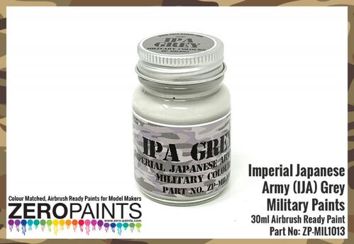 Zero Paints MIL1013 Imperial Japanese Army (IJA) Grey