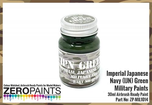 Zero Paints MIL1014 Imperial Japanese Navy (IJN) Green