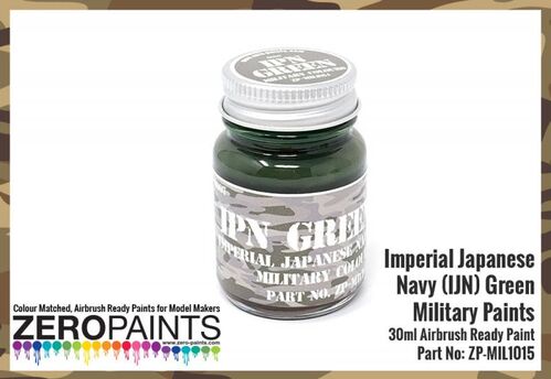 Zero Paints MIL1015 Imperial Japanese Army (IJA) Green