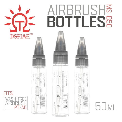 DSPIAE MS-B50 Paint Mixing Bottle (3 pcs)