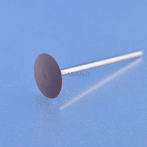 Adammed C7F Gumka do polerowania metali drobnoziarnista brązowa Ø15/2,5 mm