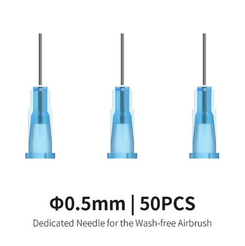 NEW! DSPIAE AB-D05 Replacement Airbrush Needle for PT-AB Airbrush Pistole (dia.0,5 mm / 50 pcs)