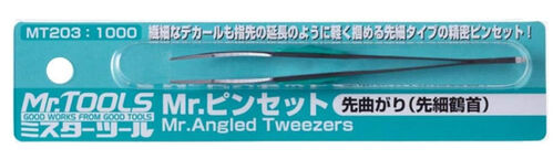 Mr.Hobby MT-203 Mr. Angled Tweezers