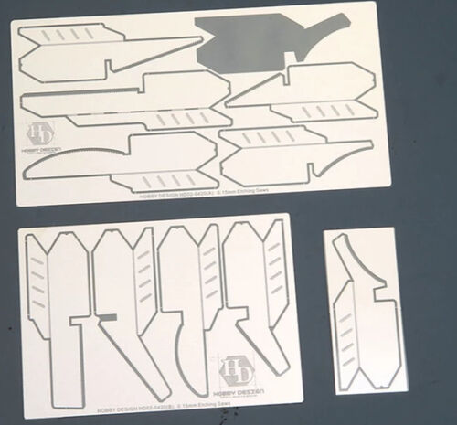 Hobby design HD02-0420 0.15 mm Etching Saws Sets A