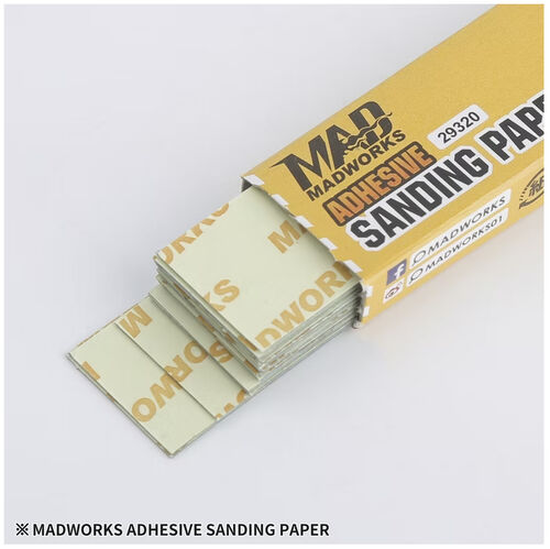 Madworks 29320 Adhesive Sanding Paper #320 - 20 pcs per pack