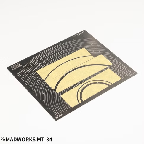 Madworks MT-34 Masking Tape Templates - Arc 2