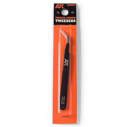 AK-Interactive 9007 Precise Curved Tweezers (1 piece)