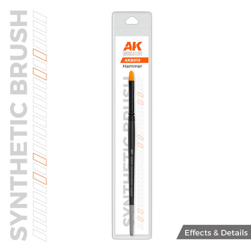 AK-Interactive B019 AK Synthetic Brush - Hammer