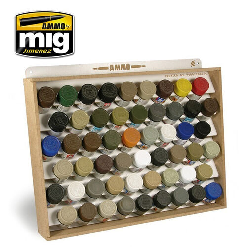 AMMO of Mig Jimenez 8014 Tamiya / Gunze AMMO Storage System