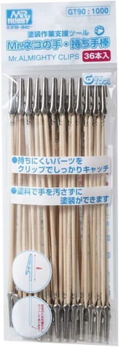 Mr.Hobby GT-90 Mr. Almighty Clip Stick (36 pcs)