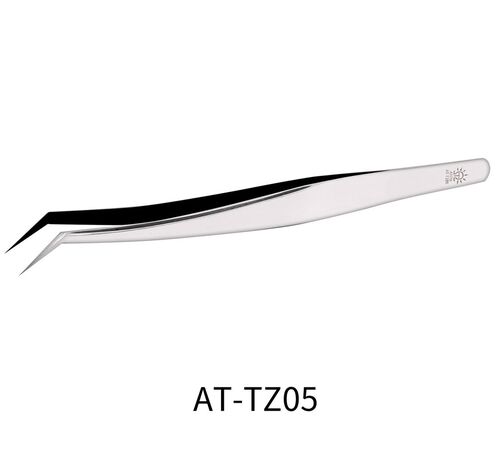 DSPIAE 56946 AT-TZ05 Stainless Steel Tweezers with angular tip