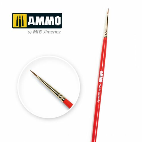 AMMO of Mig Jimenez 8712 1.5 AMMO Marta Kolinsky Brush