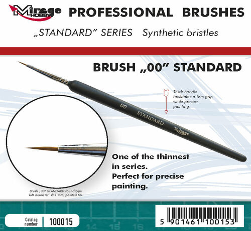 Mirage-Hobby 100015 Brush "00" STANDARD