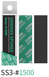 DSPIAE 56300 SS3-1500 3mm #1500 SANDING SPONGE 5 PCS