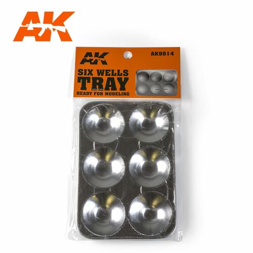 AK-Interactive 9014 Six Wells Tray
