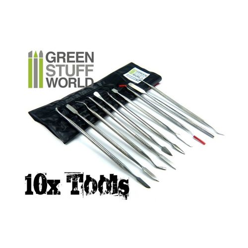 Green Stuff World 1012 Sculpting Tools SETx10