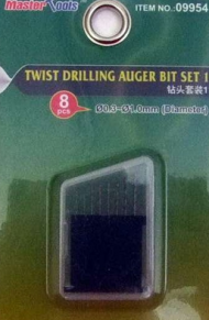 Trumpeter 09954 Twist drilling Auger Bit - set 1