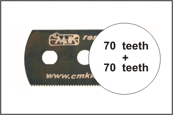 CMK KH1005 Ultra smooth saw (both sides) 5pcs