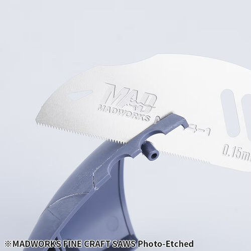 Madworks MT-14 Fine Craft Saw Photo-etched (Thickness: 0.15 mm)