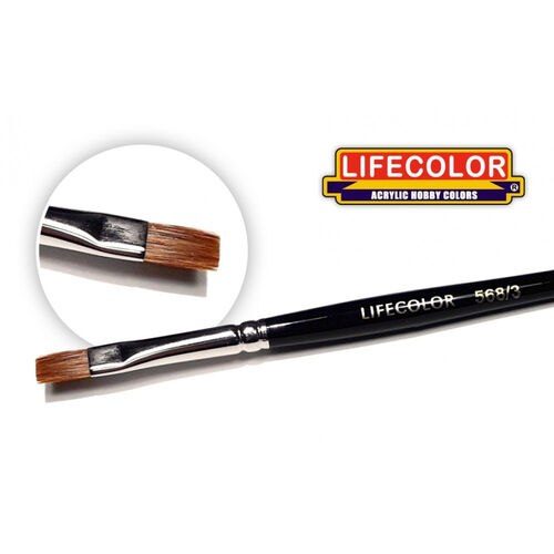 Life Color TA5683 Flat hair marten brush 3