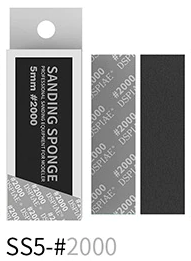 DSPIAE 56312 SS5-2000 5mm #2000 SANDING SPONGE 5 PCS
