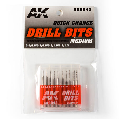 AK-Interactive 9043 Drill Bits