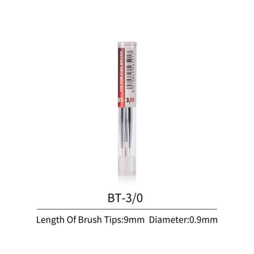 DSPIAE 56591 FBT-3/0 Fine Brush Tips 3/0 (3 pcs)