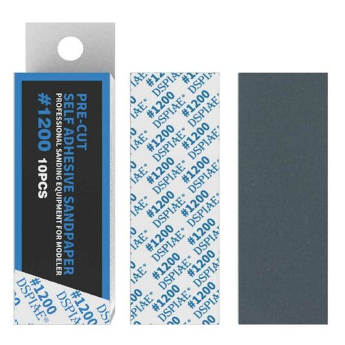DSPIAE 56324 MSP-1200 #1200 Pre-Cut Self Adhesive Sandpaper