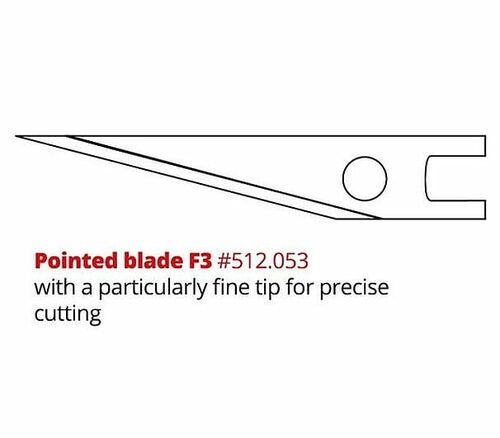 Mozart PB1P Pointed Blade F3 (10 szt.)