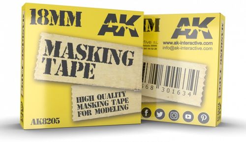 AK-Interactive 8205 Masking Tape 18mm