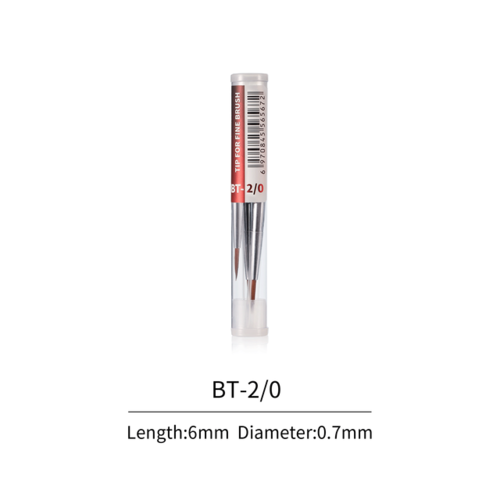 DSPIAE 56567 FBT-2/0 Fine Brush Tips 2/0 (3 pcs)
