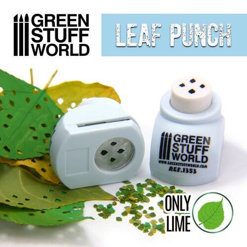 Green Stuff World 1353 Leaf Punch Light Blue