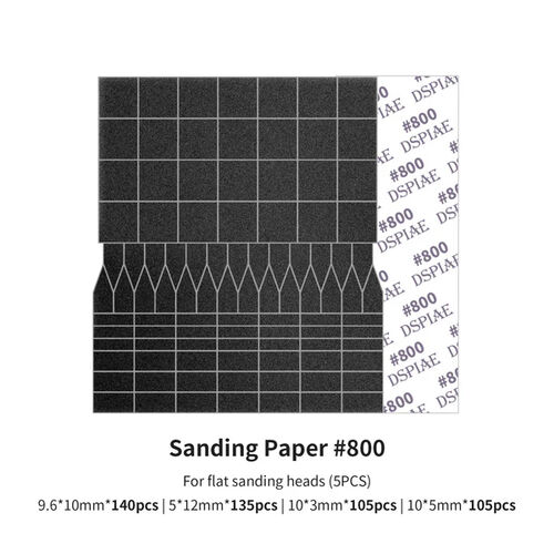 DSPIAE SP-ES08 Sanding Paper 800 Grit (For Flat Sanding Heads) (5pcs)