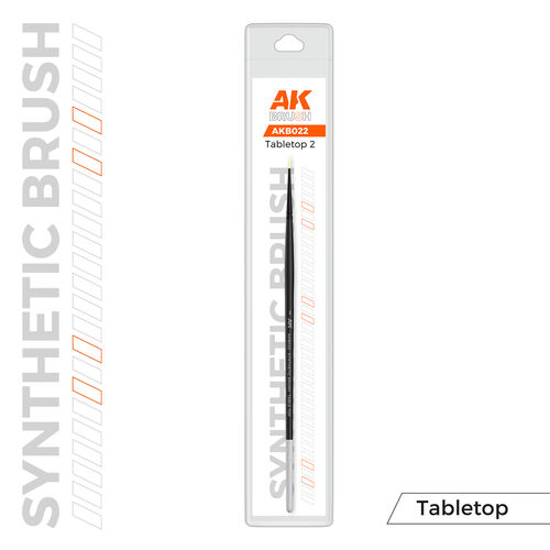 AK-Interactive B022 AK Synthetic Brush - Tabletop Brush - 2