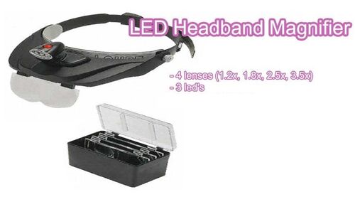 Dominomodel L18001E LAMP HEAD BAND MAGNIFIER
