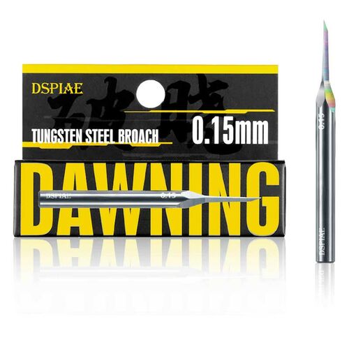DSPIAE 56068 XPB-015 Dawning Tungsten Steel Push Broach 0.15mm