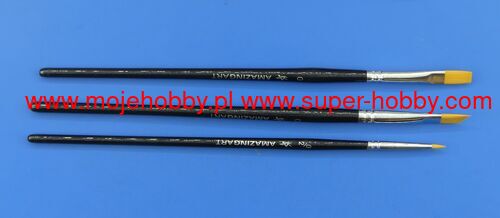 Amazing Art 40269 Set Of 3 Brushes 0, 0, 2/0