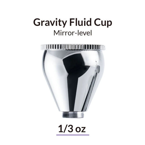 Gaahleri 41000 Airbrush Mirror-Level Cup 1/3OZ for Premium Mobius