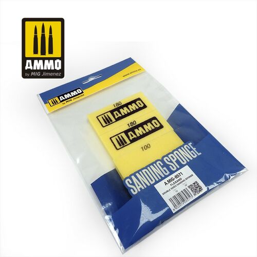 AMMO of Mig Jimenez 8571 Flexand Double Sided Sanding Sponge