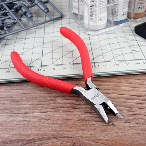 U-Star 91590 Ultra thin single edge curved nose cutting pliers