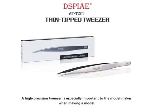 DSPIAE 56021 AT-TZ01 Thin-Tipped Tweezer