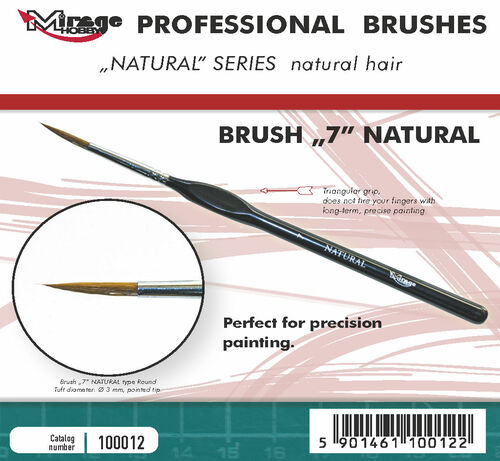 Mirage-Hobby 100012 Brush "7" NATURAL