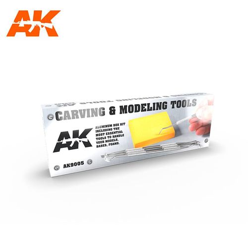 AK-Interactive 9005 Carving Tools Deluxe Box