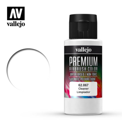 Vallejo 62067 Acrylic and Poliurethane Color Cleaner (Limpiador)