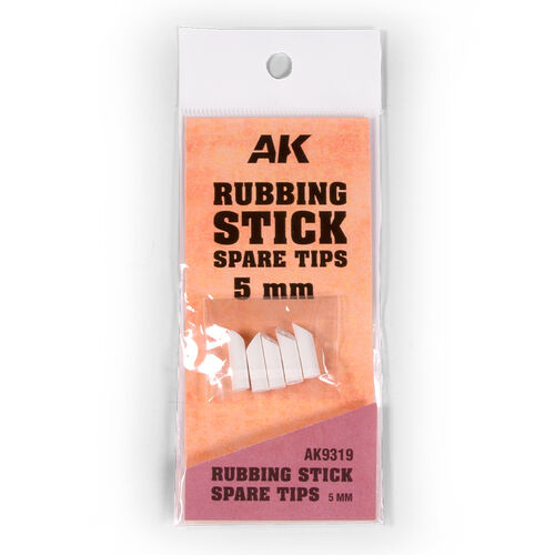 AK-Interactive 9319 Rubbing Stick Spare Tips 5 mm