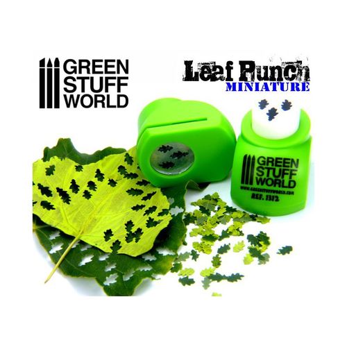 Green Stuff World 1312 Leaf Punch Light Green